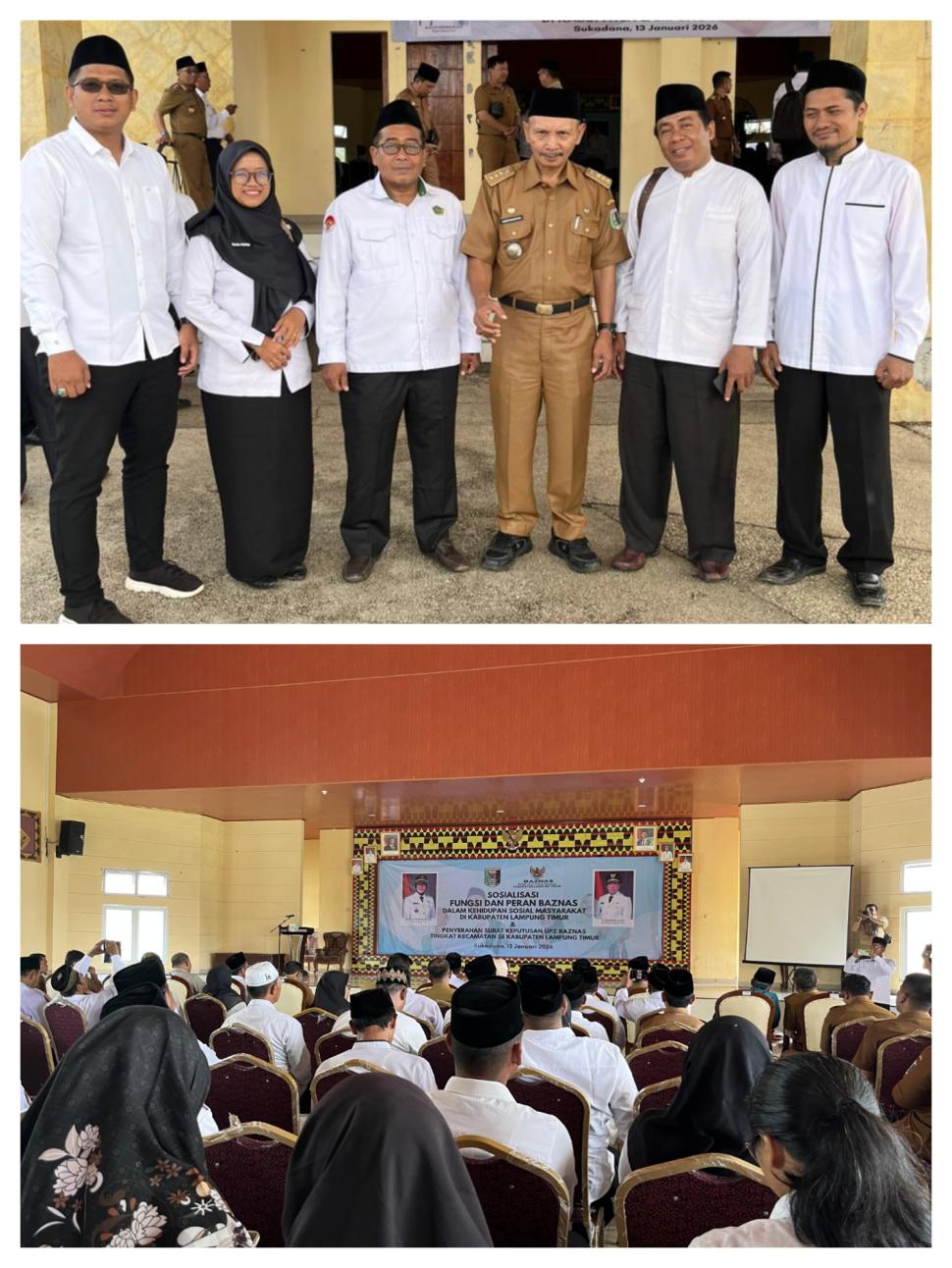 Empat Penyuluh Agama Islam KUA Metro Kibang Terima SK UPZ BAZNAS untuk ...