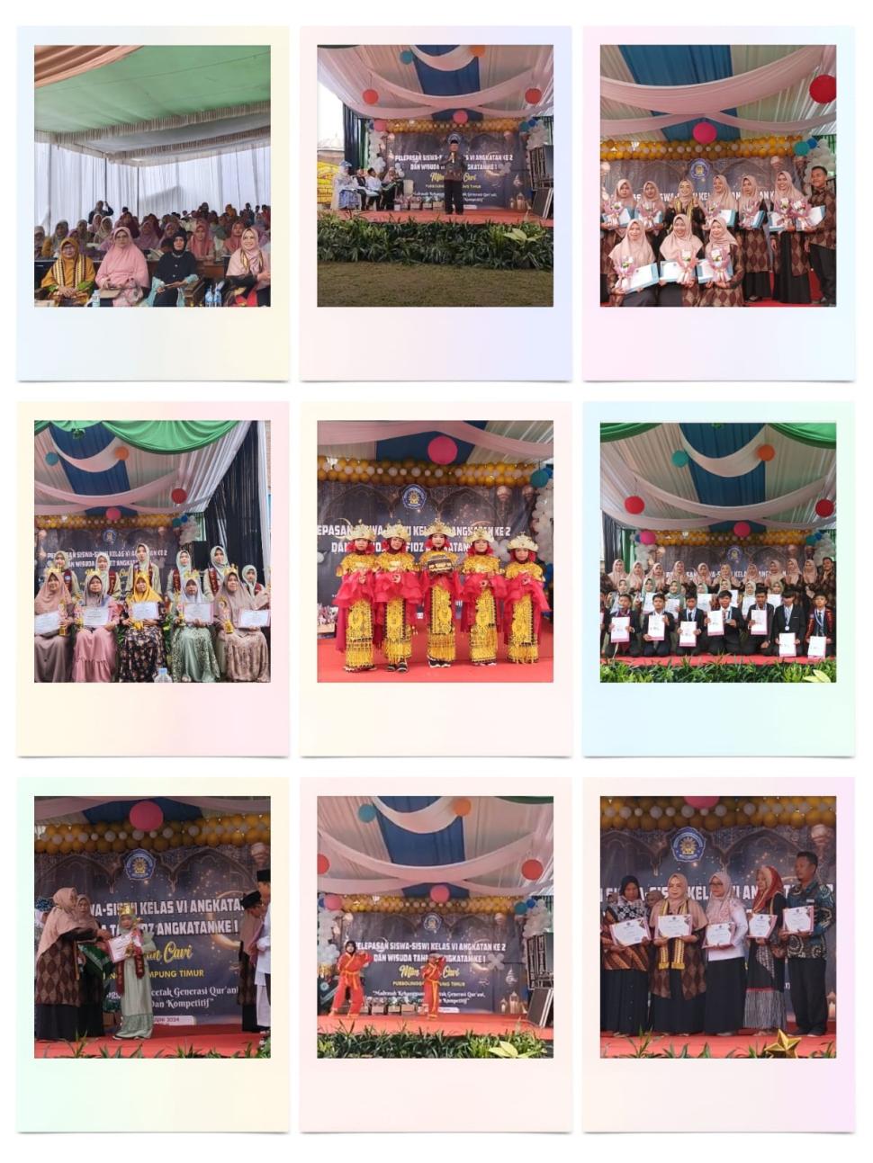 Pelepasan Siswa-siswi Kelas 6 Angkatan Ke-2 dan Wisuda Tahfidz Angkatan Ke-1 Tonggak Lahirnya ...